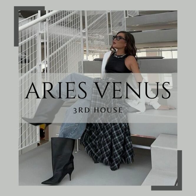Aries Venus in the 3rd House - Danté Busimba
