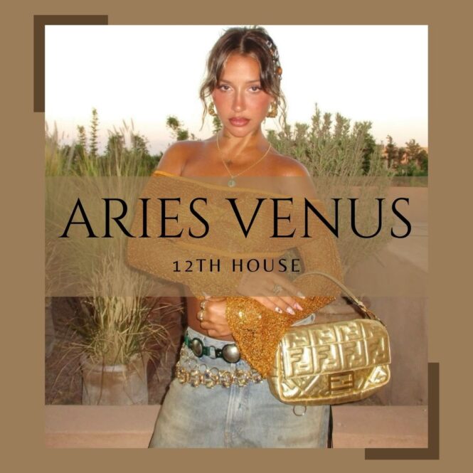 Aries Venus in the 12th House - Danté Busimba