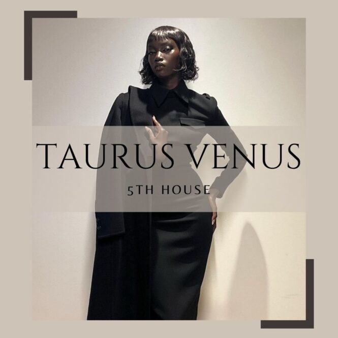 Taurus Venus in the 5th House - Danté Busimba